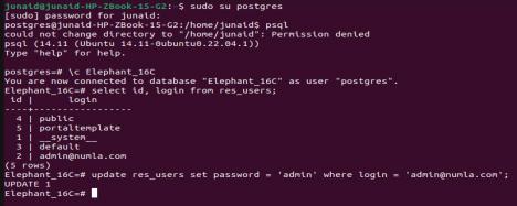 How to Reset a Database User Password in PostgreSQL | Numla